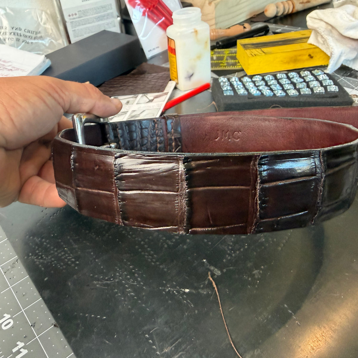 Wild Louisiana Alligator Belt – 5th Pocket Wallet Company
